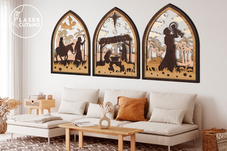 Christian Laser Cut File Holy Svg Dxf Laser Cut File Christmas ...