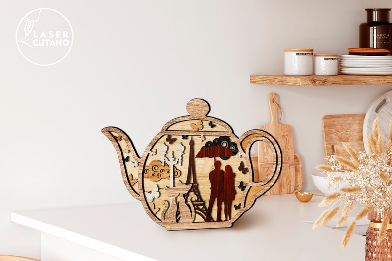 Kitchen Laser Cut File Svg Laser Cut Table Decor and Dxf Files - Etsy