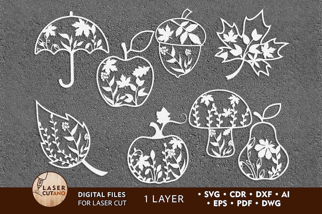 FALL Svg Bundle Autumn Svg Designs & Fall Svg Files for Cricut, Fall ...