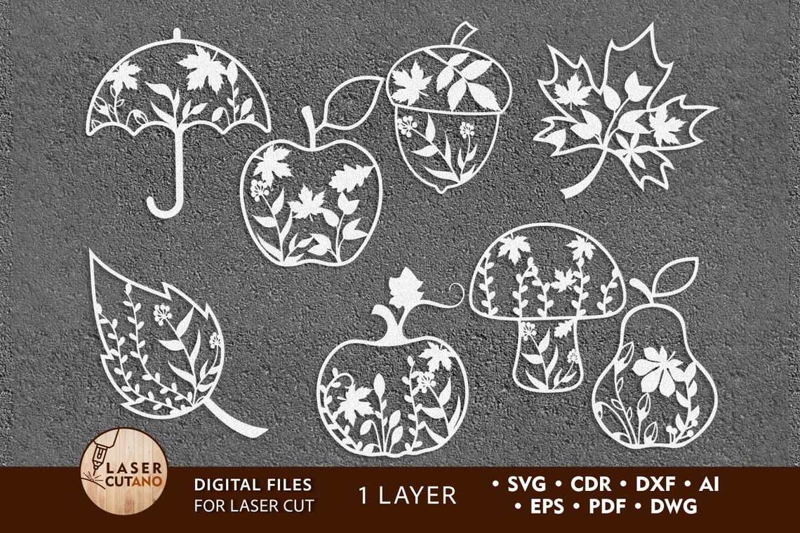 FALL Svg Bundle Autumn Svg Designs & Fall Svg Files for | Etsy