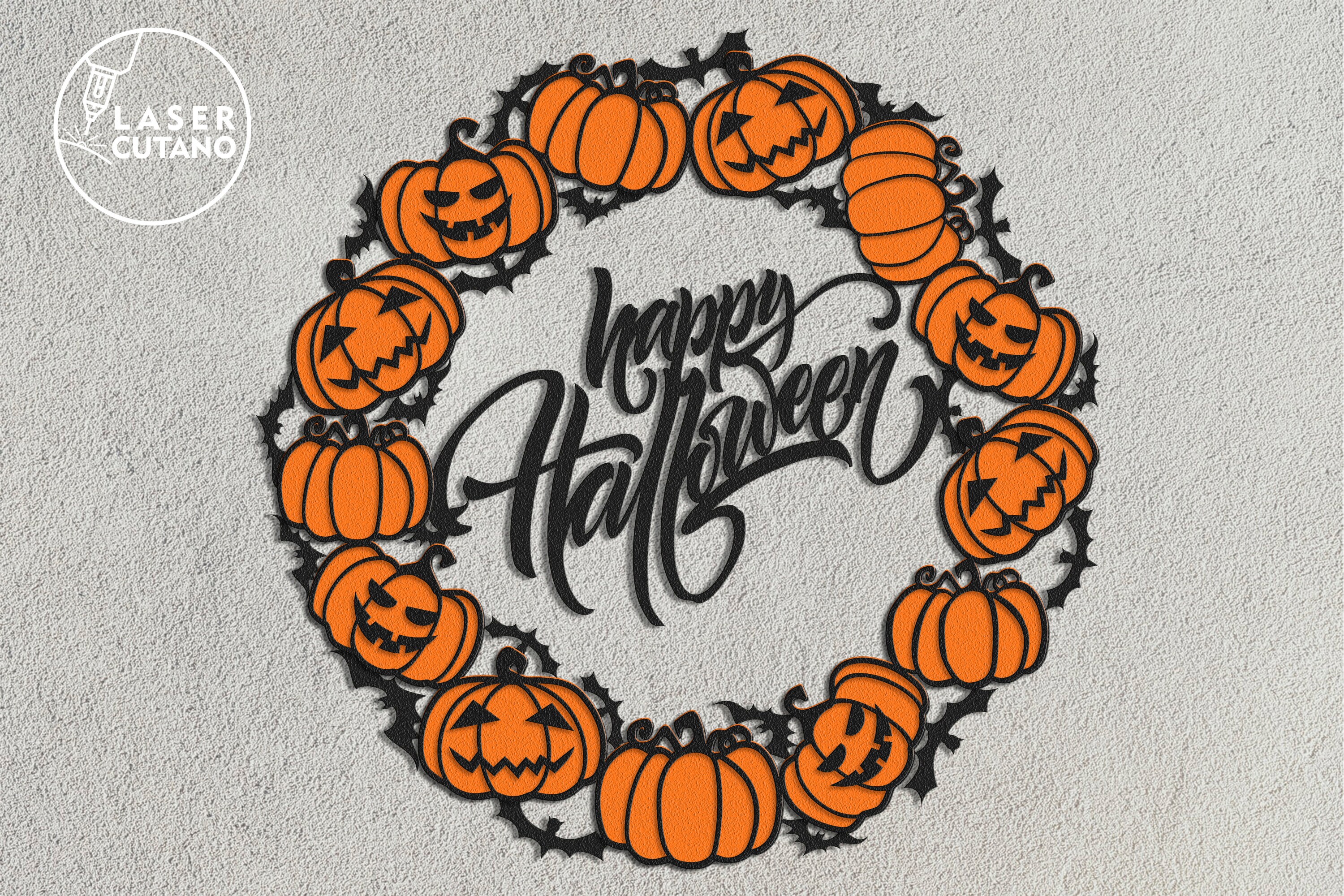 WREATH HALLOWEEN Svg Bundle Layered and Halloween Svg Files for Cricut ...
