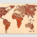 WORLD MAP Laser Files for Cutting Svg and Map Laser Engraving, Map ...