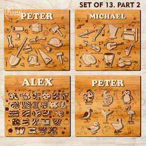 Custom Puzzles Laser Cut File Puzzle Cnc File and Laser Engraved Gift ...