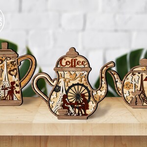 Kitchen Laser Cut File Svg Laser Cut Table Decor and Dxf Files for Cnc ...