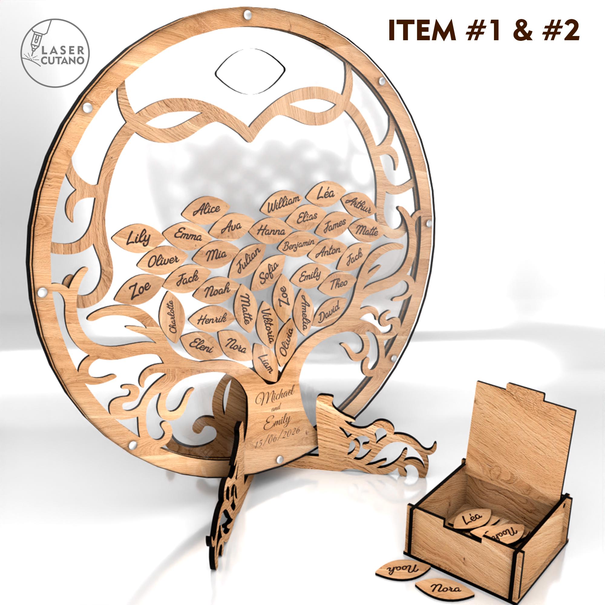Big Set Laser Svg Wedding Laser Cut Files Invitations Wedding Decor ...