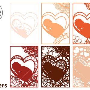 BABY Laser Cut File Template Layered Svg, Laser Cut Files Wall Art and ...