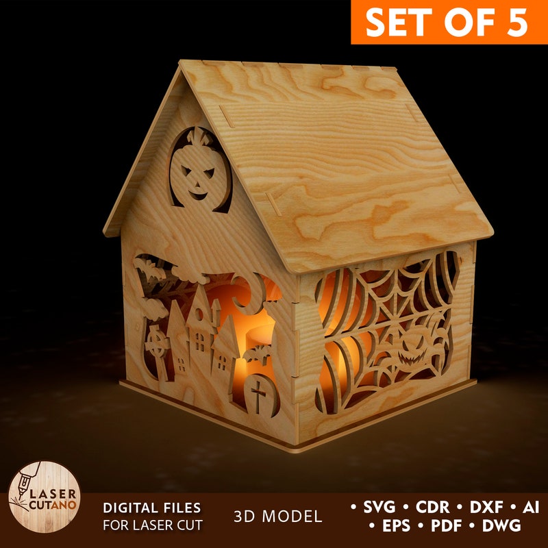 Halloween Laser Cut - Etsy