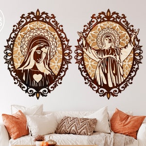 RELIGIOUS Laser Cut Files Svg Icon Dxf Template and Laser Cut Jesus ...