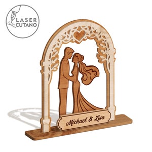 Wedding Laser Cut File Svg Designs Anniversary Wedding Dxf Files and ...