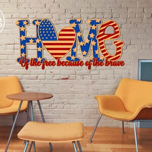 Independence Day Svg Files for Laser Usa and Laser Cut Files, Home ...