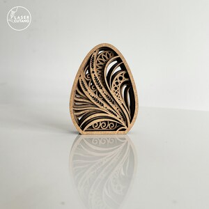 Laser Cut Files Easter Eggs Svg File Cnc and Easter Glowforge File ...