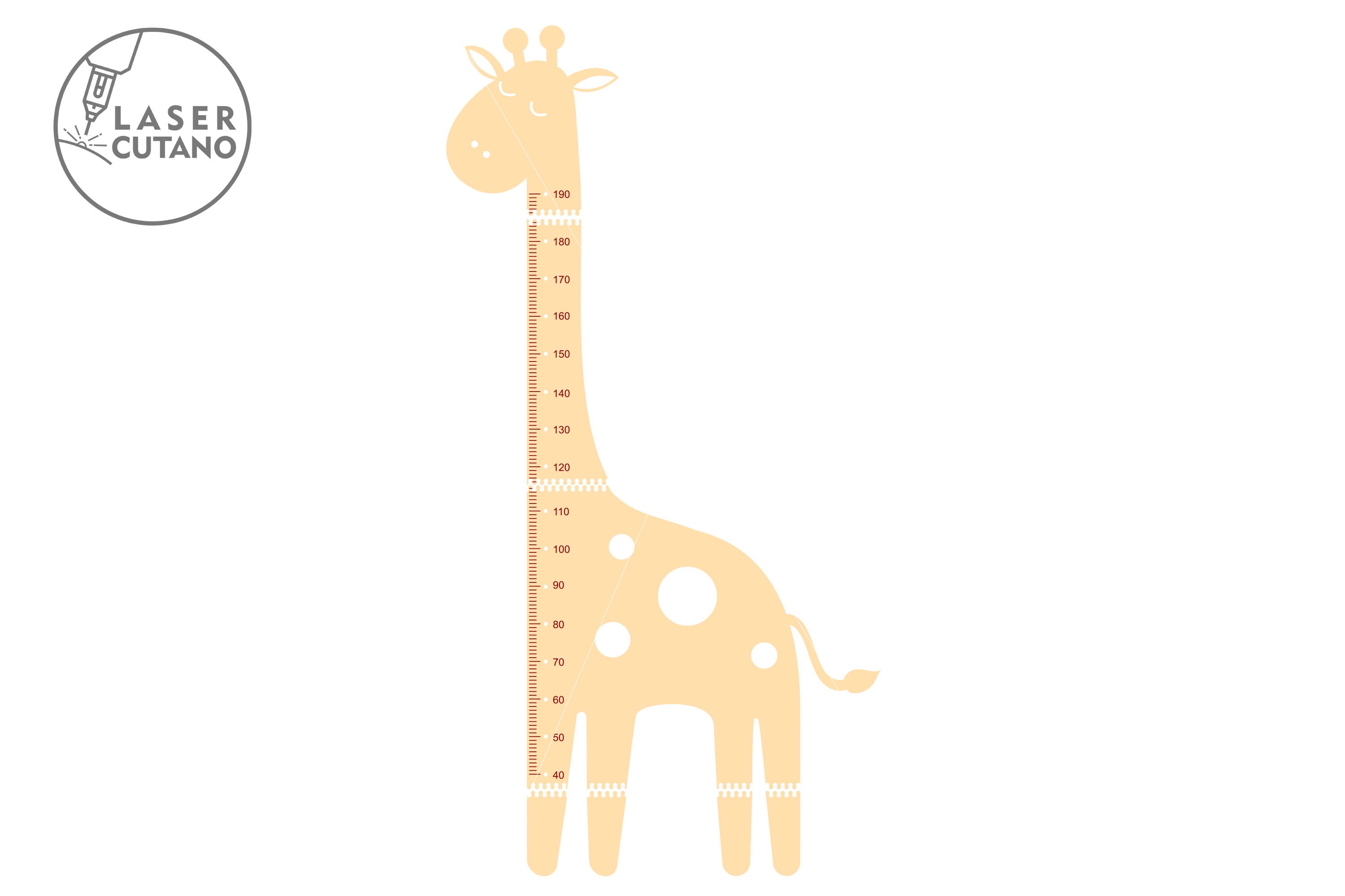 Height Chart for Kids Laser Cut Files SVG Height Ruler, Height Growth ...