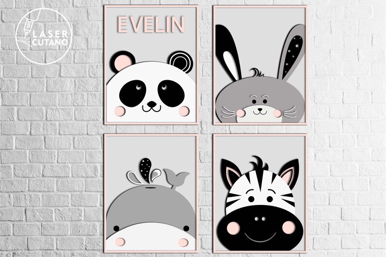 BABY NAME SIGN Bundle Cricut Svg Files or Laser Cut File, Svg for ...