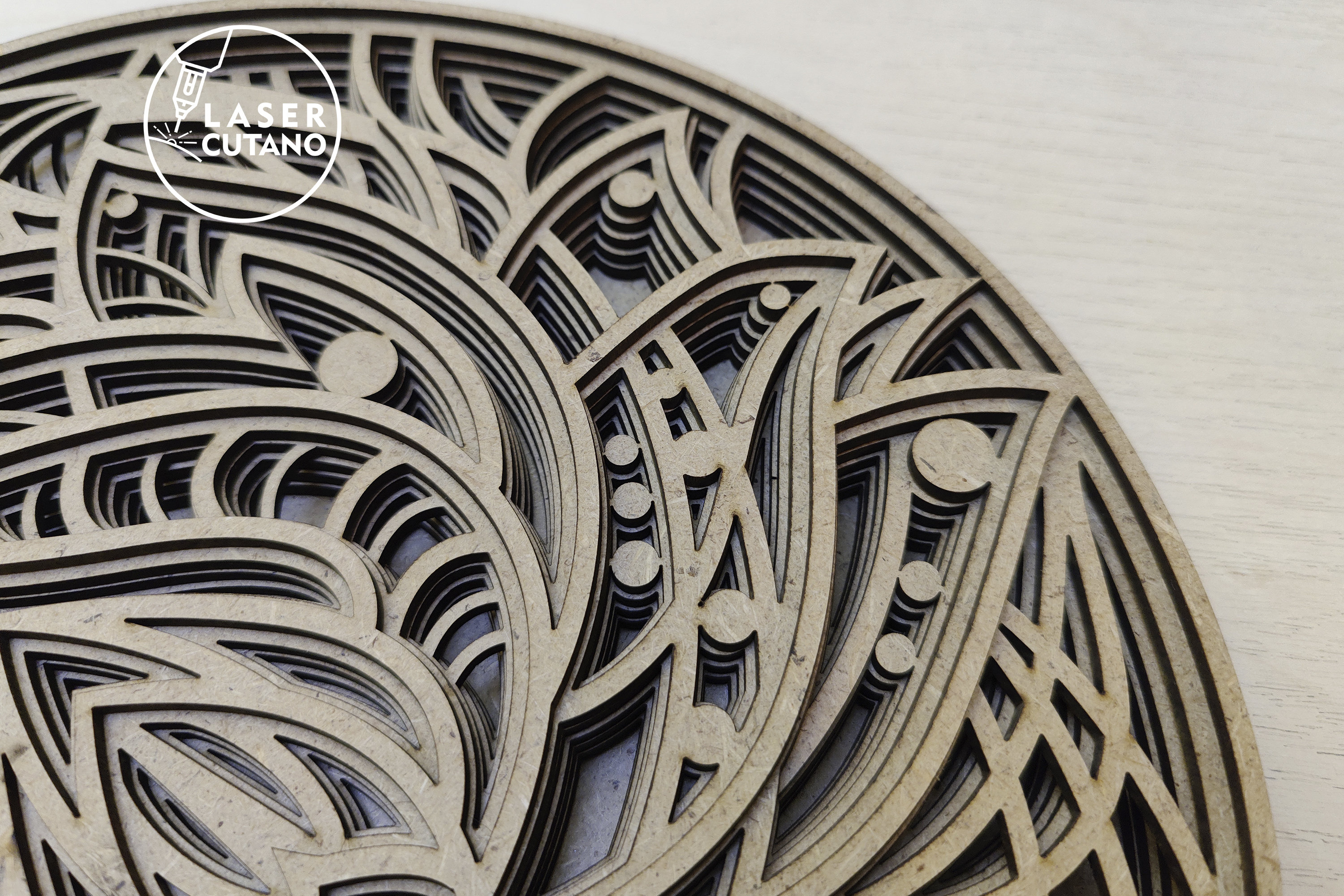 Multilayer Mandala Laser Cut Files Lotus Laser Cut - Etsy