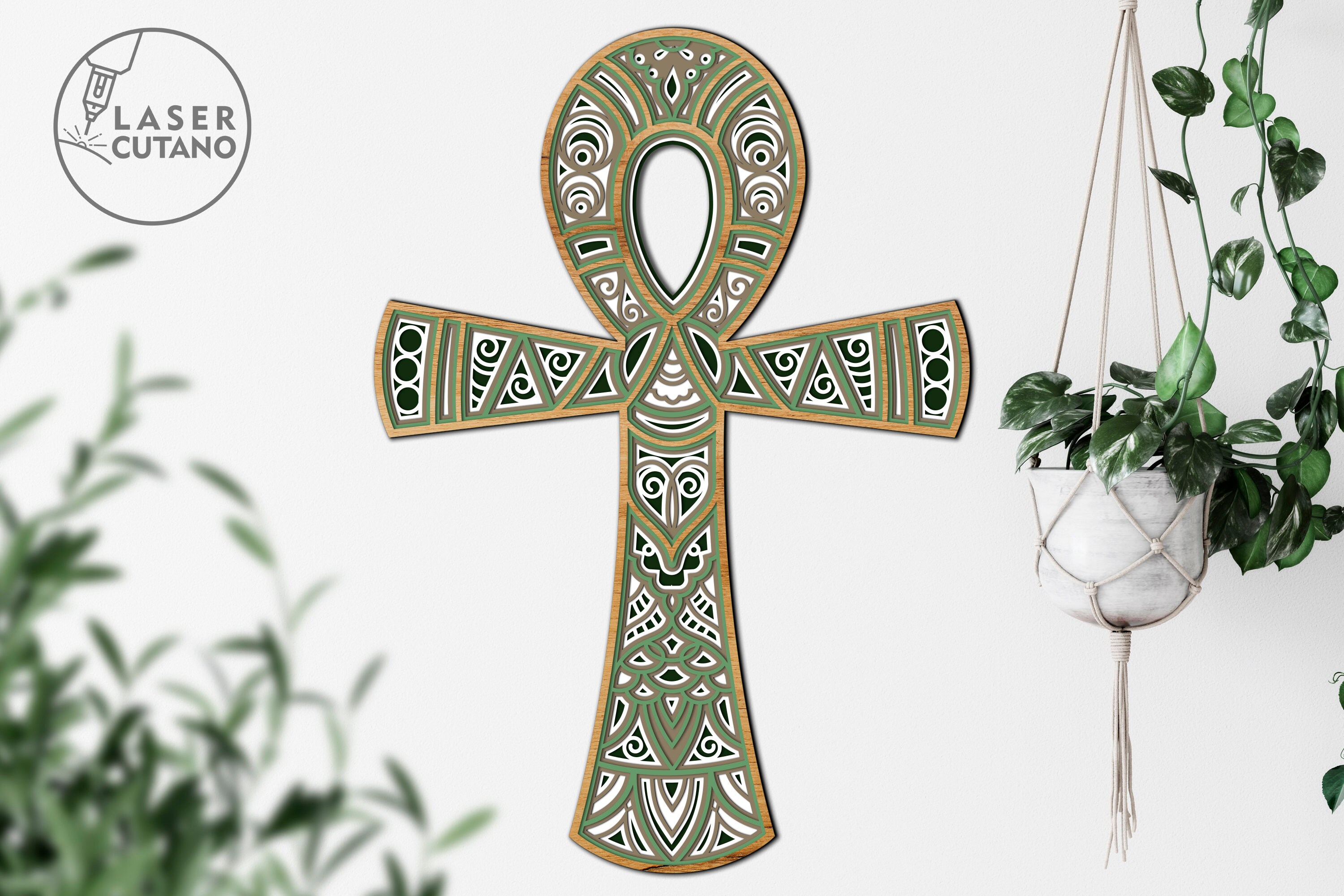 ANKH Svg Spiritual Egypt Laser Cut File and Vector Cutting - Etsy