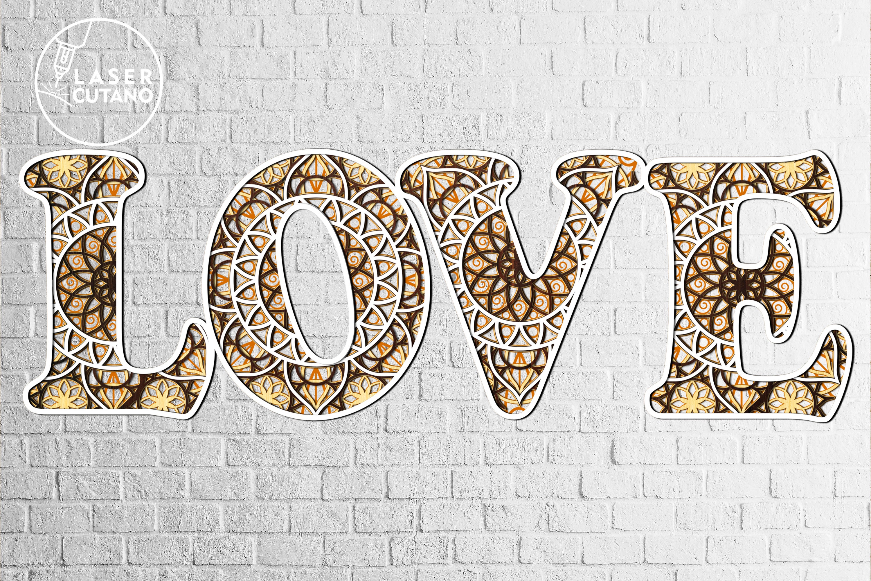 Laser Cut Sign Files LOVE Svg Laser Engraved Laser Svg Vector | Etsy