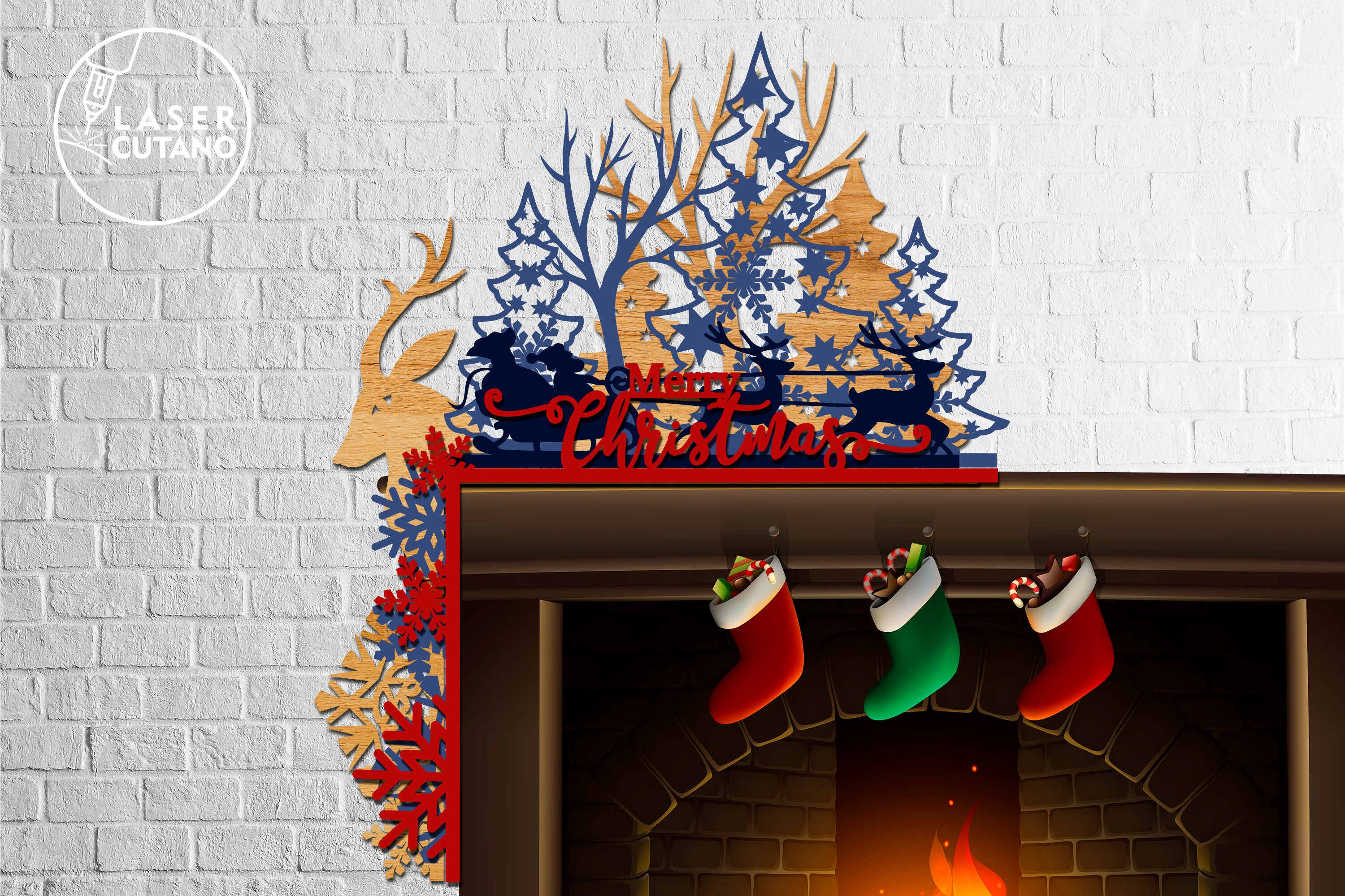 CORNER for FIREPLACE Laser Cutting Svg Wood Cut Out and Laser Cut Ideas ...