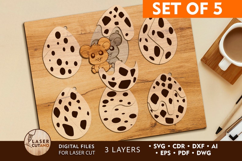 Kids PUZZLE Laser Cut File Svg Dxf Template and Cnc File - Etsy