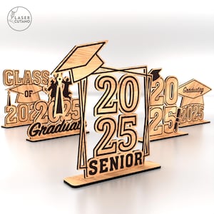Graduation Laser Cut File, Grad Laser Cutting Template, Personalized ...
