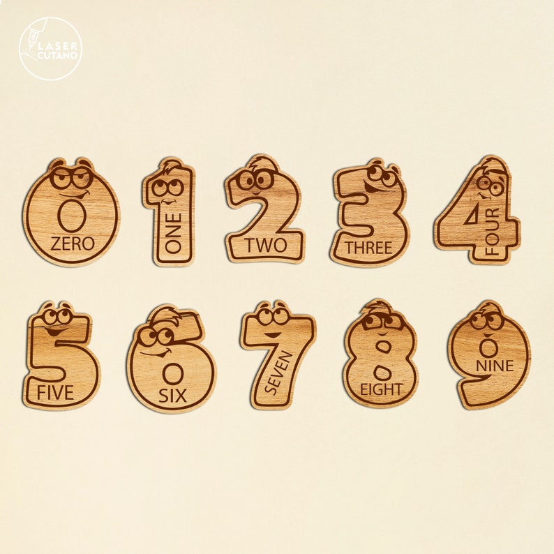 Laser Cut File ALPHABET Magnets Svg File and Laser Cut Alphabet Letters ...