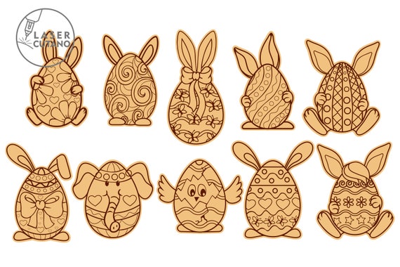 Easter painting ideas #282 Easter svg for glowforge EASTER DIY Paint ...