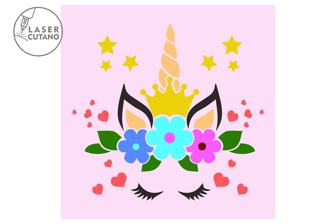 Laser Cut Files Svg UNICORN Svg Cut File for Cricut and Dxf - Etsy