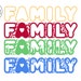 Laser Cut Words - FAMILY - Laser Cut Names and Wood Words, Phrases for ...