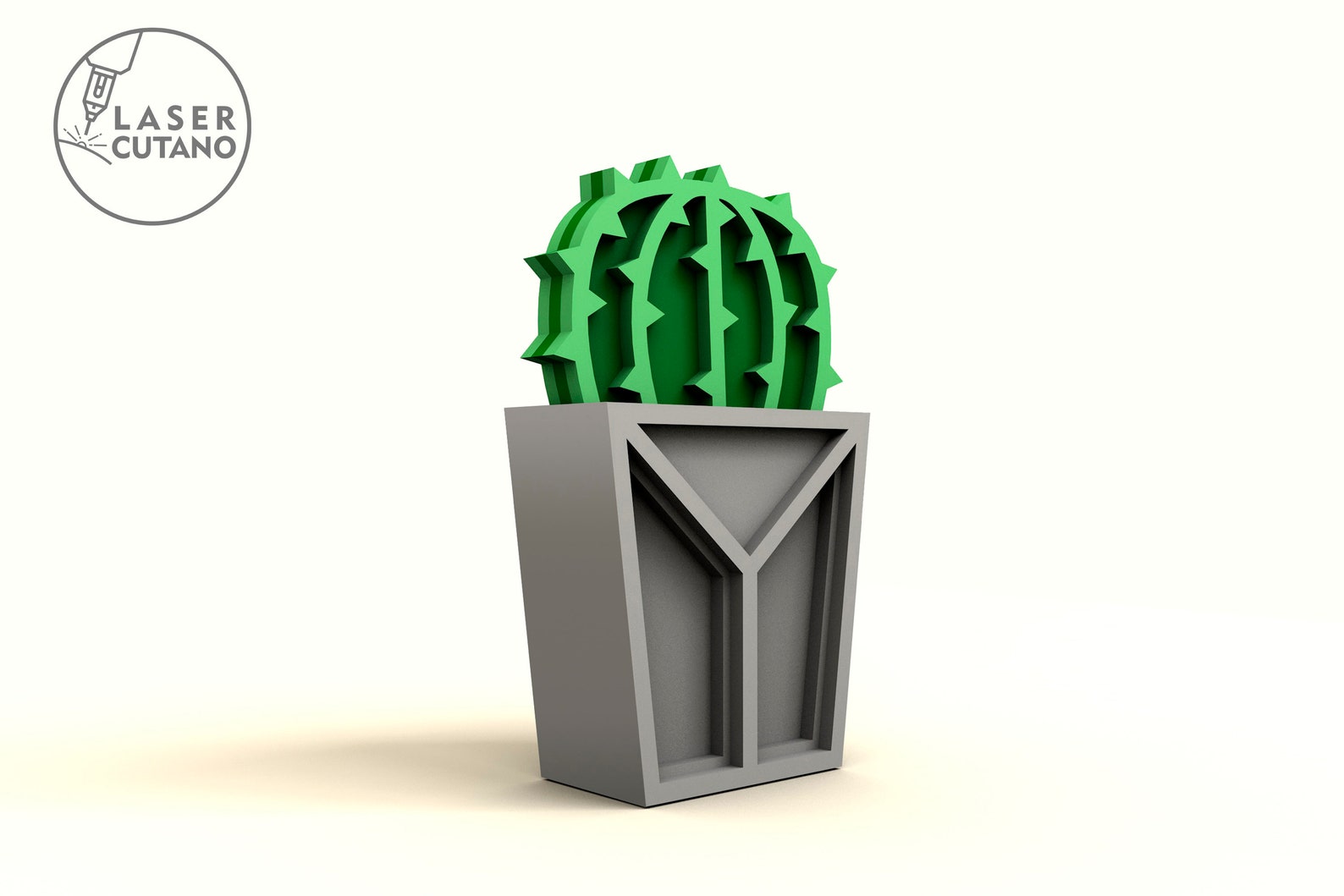 CACTUS Laser Cut File Svg Succulent Laser File and Laser Cut Wood ...