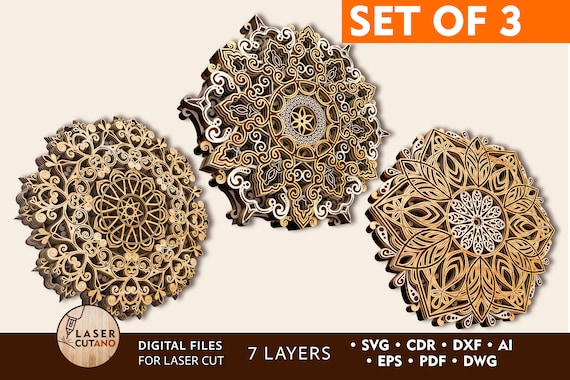 Free Laser Cutting SVG Files Templates Instant Download, 41% OFF