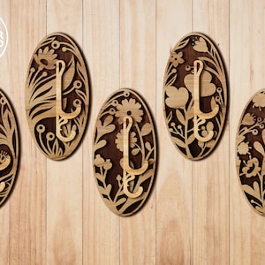 Wardrobe Wall Hook Laser Cut File Hanger Coat and Hanger Dxf, Hook Dxf ...