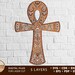 ANKH Svg Spiritual Egypt Laser Cut File and Vector Cutting Plan, Cnc ...