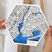 New York Map Laser Cut File and New York Svg, NY Map Laser Burn Svg and ...