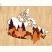 Map CANADA Laser Cut File Svg Glowforge File and Map Dxf File Pattern ...
