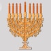 MENORAH Laser Cut File Hanukkah Svg 3D and Menorah Candles Laser ...