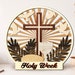 Holy Week Laser Cut Easter Svg Religious Dxf and Christian Svg, Easter ...