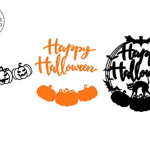 HALLOWEEN WREATH Laser Cut File Svg and Halloween Cut File, Halloween ...