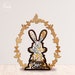 EASTER Laser Cut Files Svg Easter Rabbit Dxf File and Easter Dxf File ...