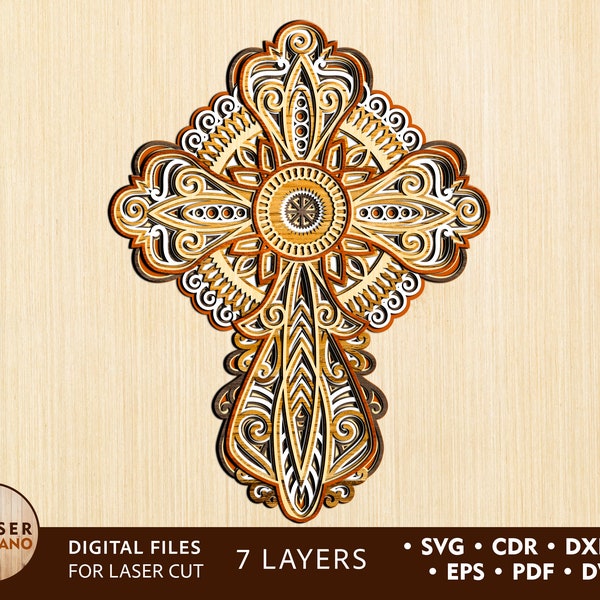 Laser Cut Cross - Etsy