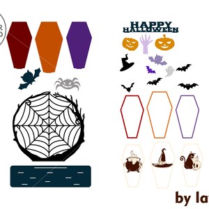 Halloween Laser Cut Files Cnc File and Halloween Laser Engrave ...