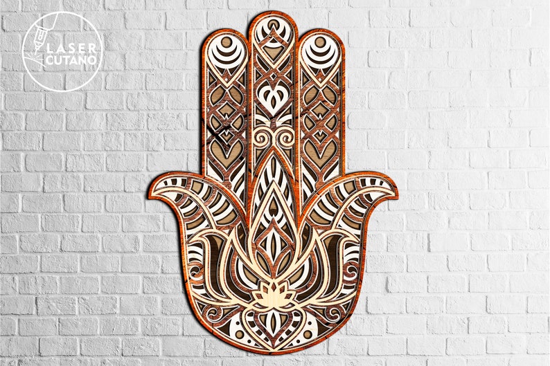 Laser Cut File HAMSA Svg File for Cricut and Hamsa Hand Svg - Etsy ...