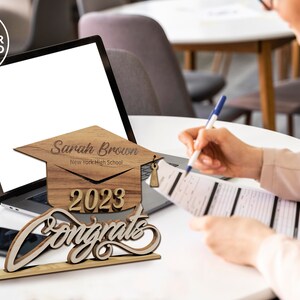 Graduation Laser Cut File Svg Dxf School Glowforge and School Laser ...