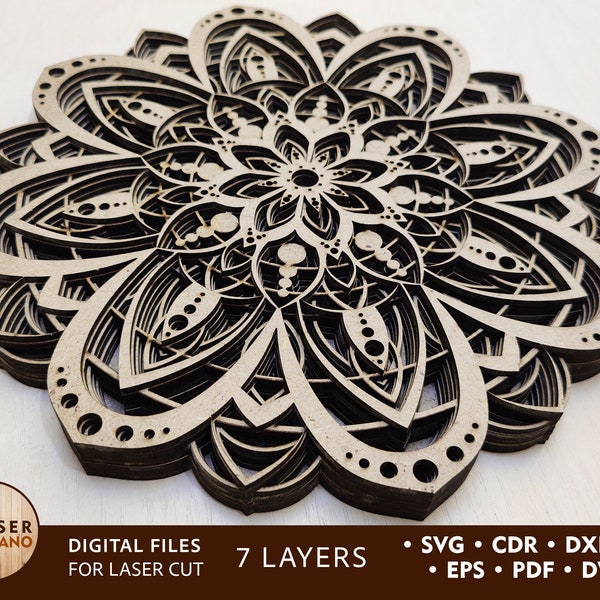 Multilayer Mandala - Etsy