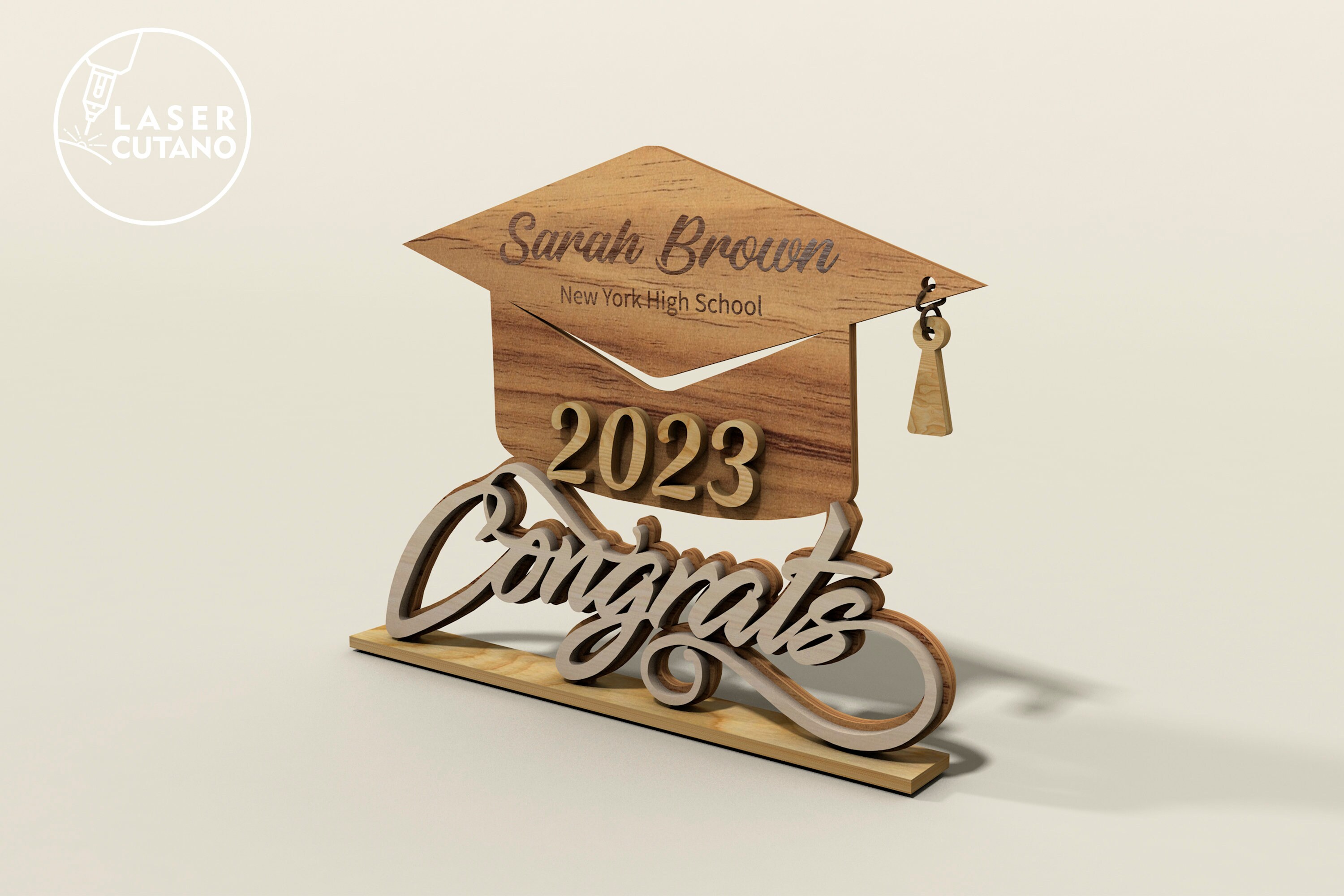 Graduation Laser Cut File Svg Dxf School Glowforge and School - Etsy ...