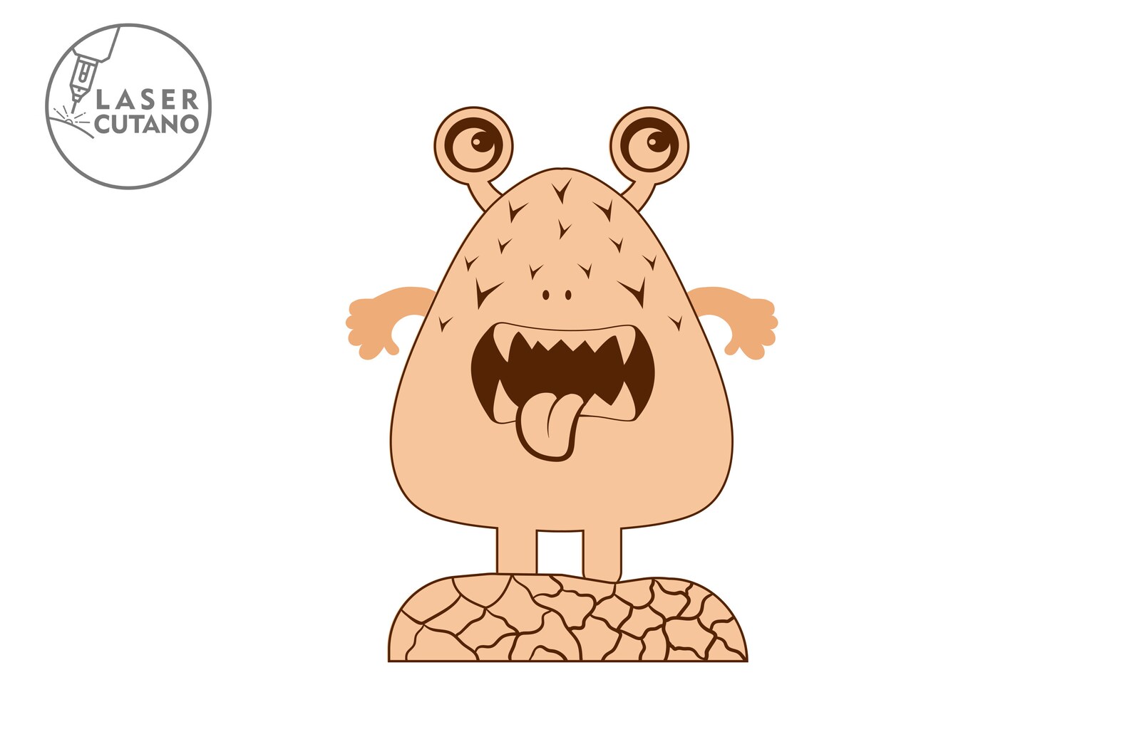 MONSTERS Laser Cut Files Halloween Svg Laser Engraved and - Etsy