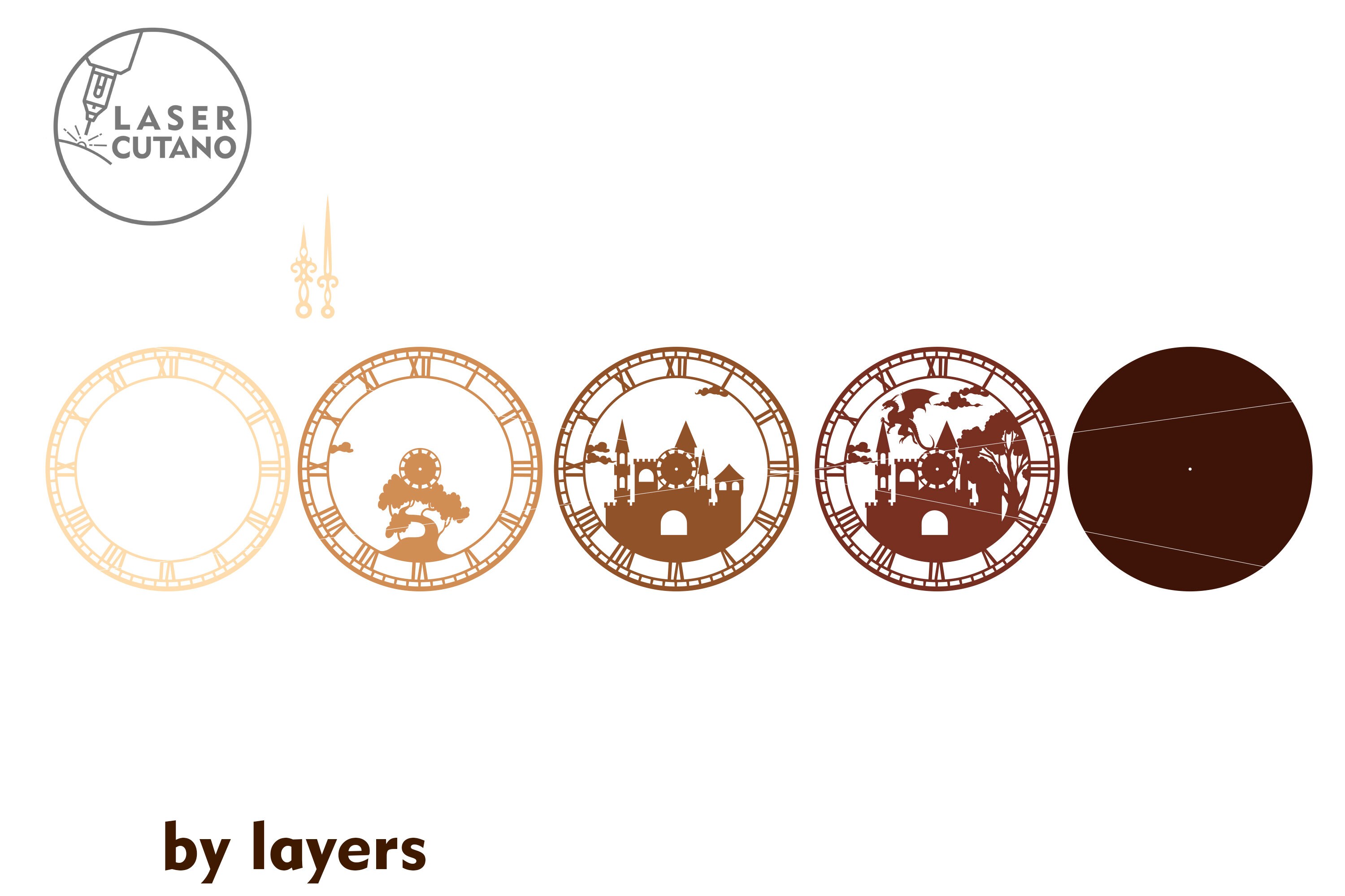 Laser Cut WATCH Wall Decor Svg Tempalte CLOCK and Laser Cut - Etsy