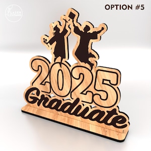 Graduation Laser Cut File, Grad Laser Cutting Template, Personalized ...