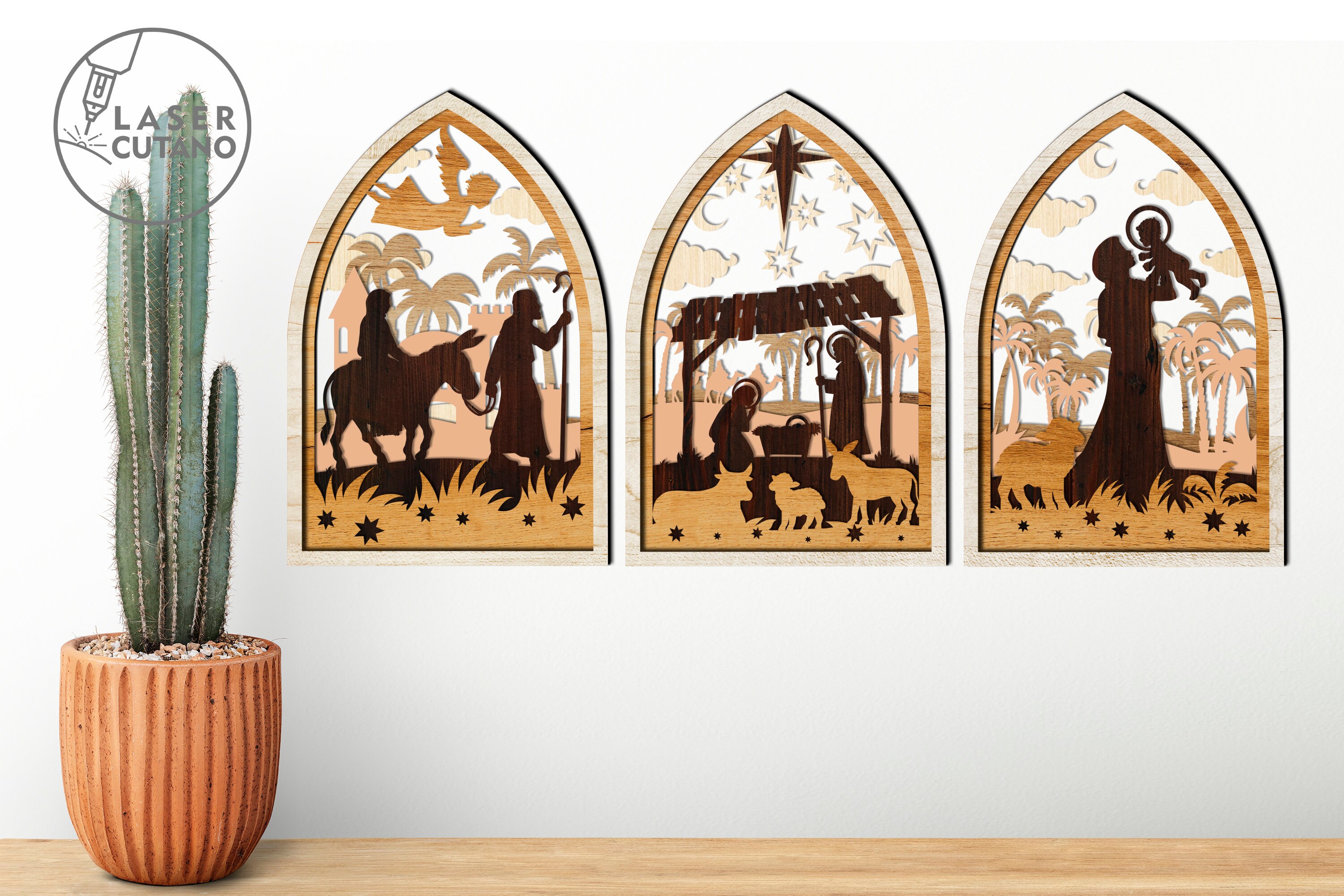 Christian Laser Cut File Holy Svg Dxf Laser Cut File Christmas - Etsy ...