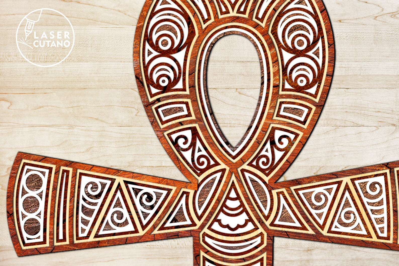 ANKH Svg Spiritual Egypt Laser Cut File and Vector Cutting - Etsy