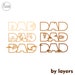 DAD Laser Cut File Father Day Laser Gifts, Dad Laser File and Fathers ...