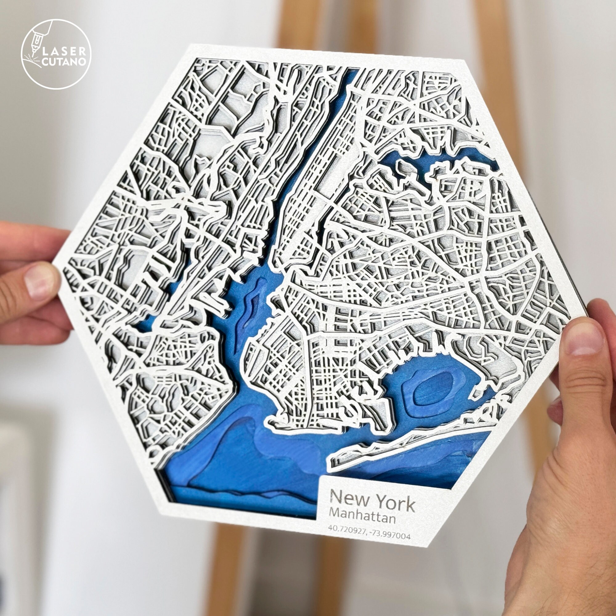 Custom MAP Laser Cut Files Svg Custom Template and Custom City Map ...